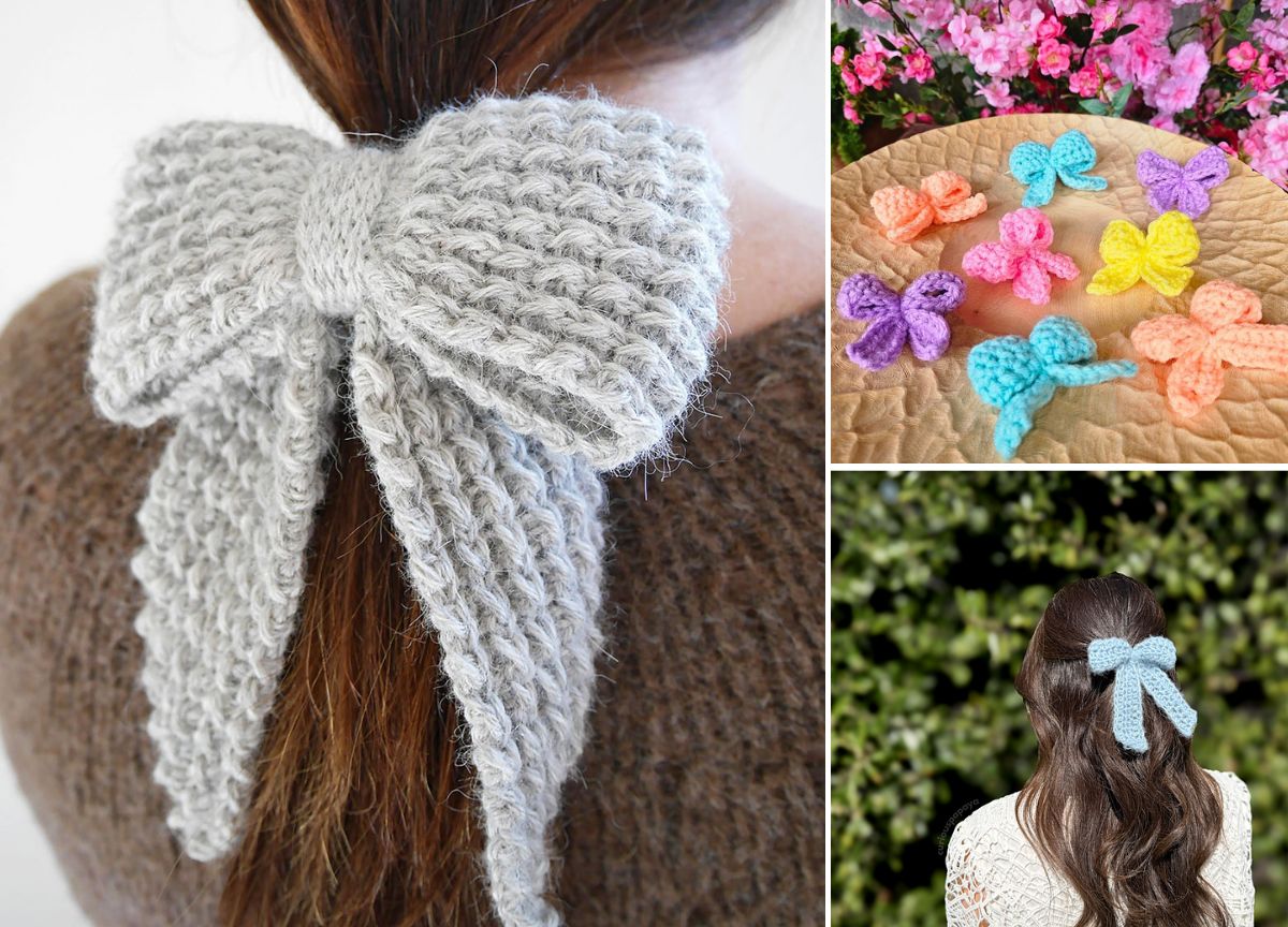 Free Crochet Bow Patterns for Sweet Handmade Accents