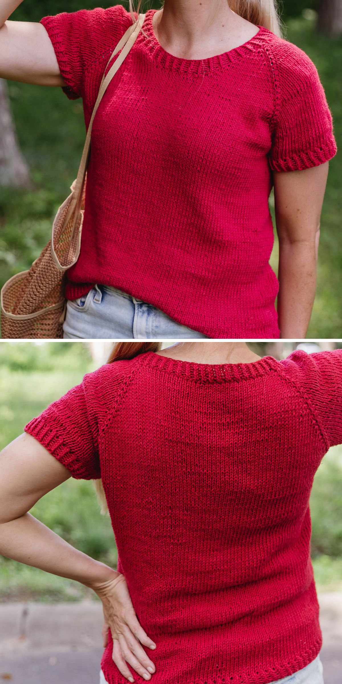 24 Free Knit Tee Patterns for Breezy Spring and Summer Style