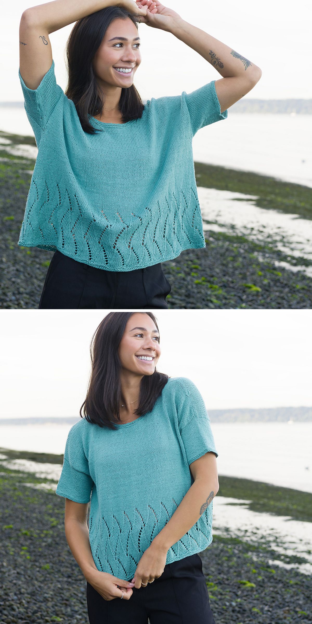 24 Free Knit Tee Patterns for Breezy Spring and Summer Style