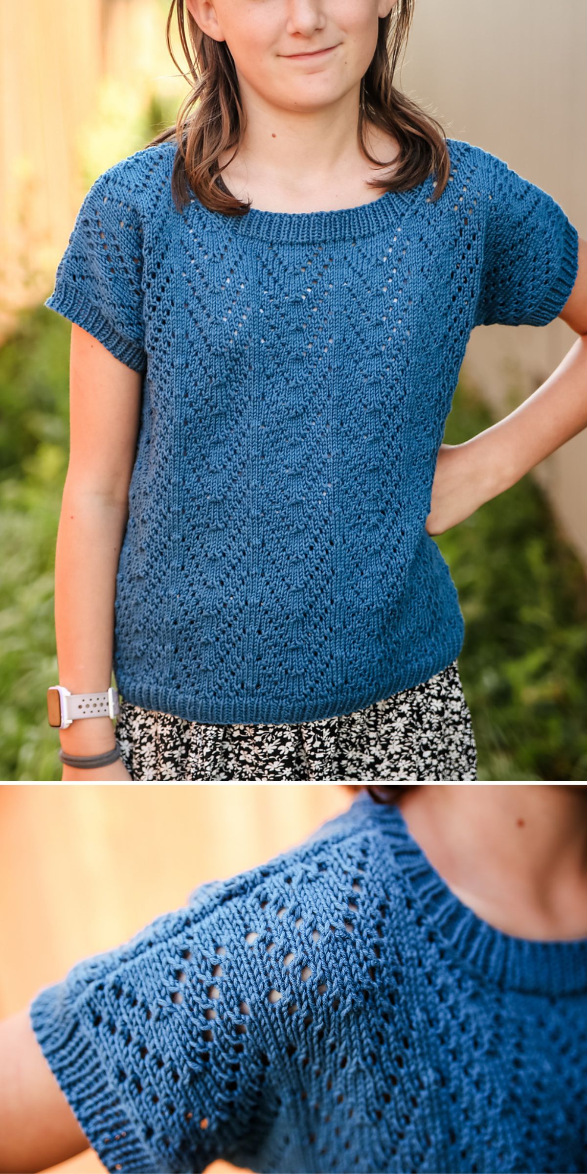 24 Free Knit Tee Patterns for Breezy Spring and Summer Style