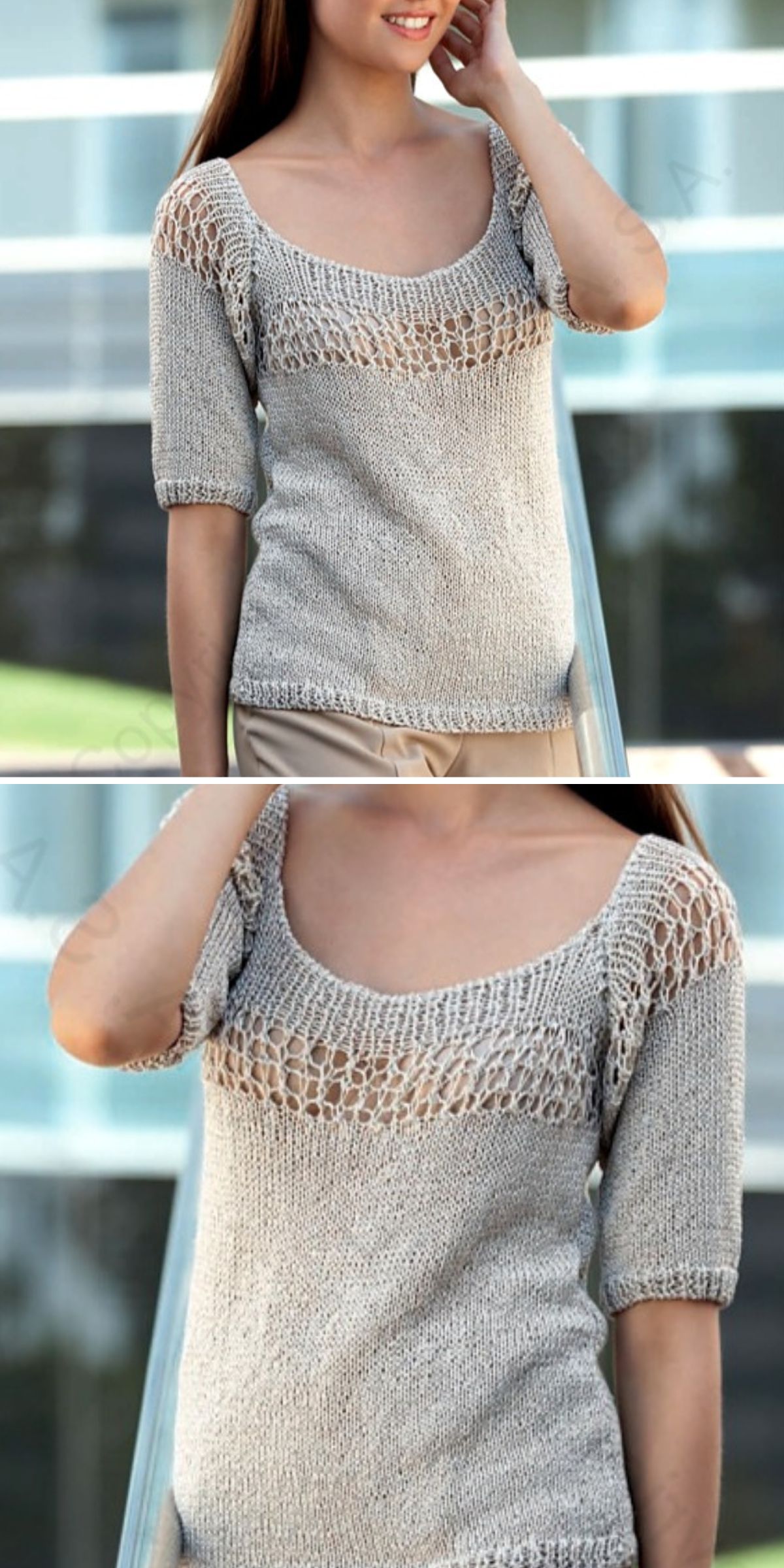 24 Free Knit Tee Patterns for Breezy Spring and Summer Style