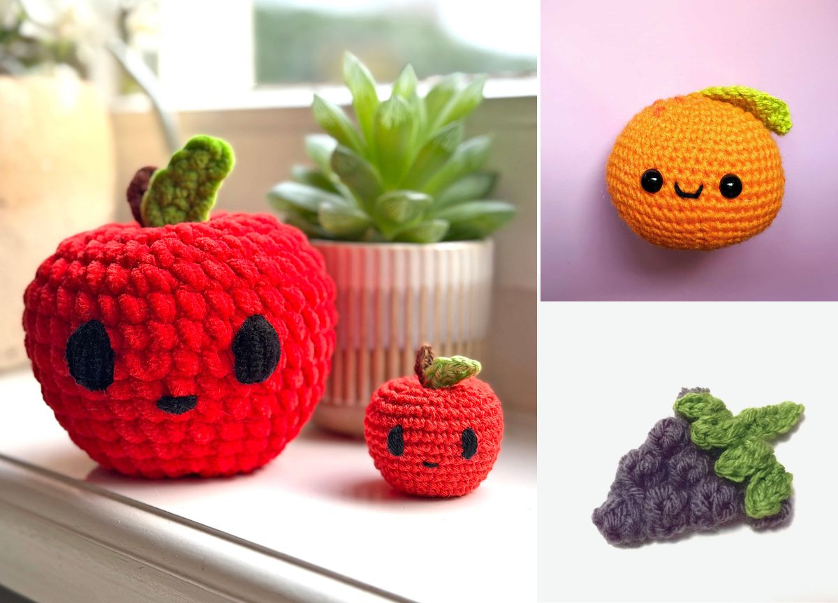 Free Crochet Fruit Patterns That Look Good Enough to Eat